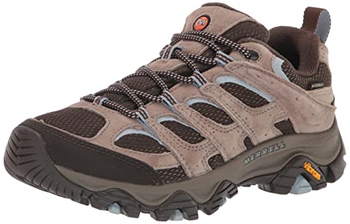 Merrell Women's Moab 3 Waterproof Hiking Shoe, Brindle, 8