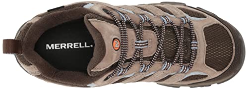 Merrell Women's Moab 3 Waterproof Hiking Shoe, Brindle, 8