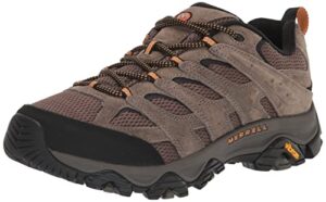 merrell men's moab 3 hiking shoe, walnut, 9.5