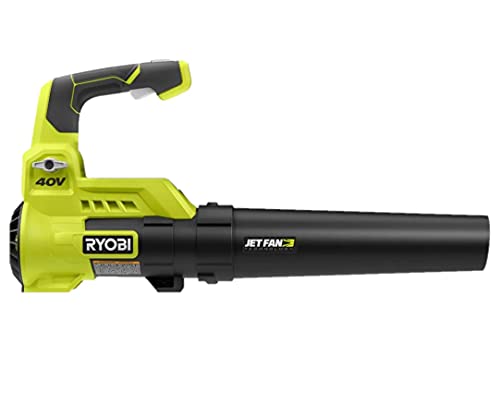 40-Volt Cordless Variable-Speed Jet Fan Leaf Blower, RY40408 (Bare Tool) (NO Retail Packaging, Comes Bulk Packaged)