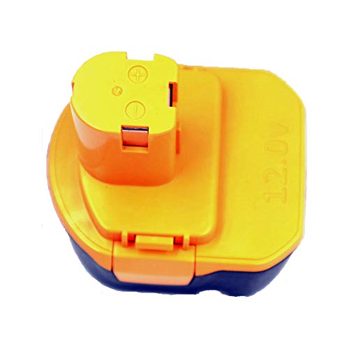 HeShunChang Battery 12V 2Ah Replace for ryobi 1311148 130147008 1400652 1400670 4400005 1400143 HP1202M