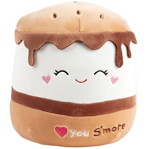 Squishmallow 8" Dessert Food Plush, 3pk - Cupcake, Smores, & Strawberry - Set of 3 - Official Kellytoy - Soft and Squishy Adorable Stuffed Animal Toy - Great Gift for Kids - Ages 2+