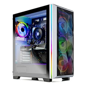 skytech chronos gaming pc desktop – amd ryzen 5 5600x 3.7 ghz, rtx 3070, 1tb nvme ssd, 16g ddr4 3200, 650w gold psu, ac wi-fi, windows 10 home 64-bit