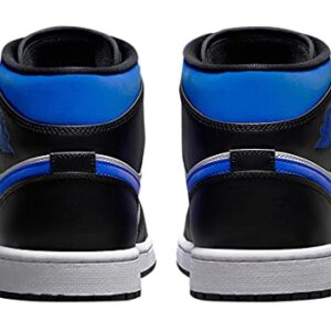 Jordan Mens Air 1 Mid 554724 140 Racer Blue/Black/White - Size 9