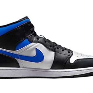 Jordan Mens Air 1 Mid 554724 140 Racer Blue/Black/White - Size 9