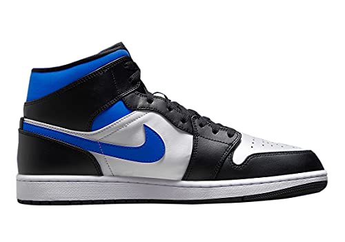 Jordan Mens Air 1 Mid 554724 140 Racer Blue/Black/White - Size 9