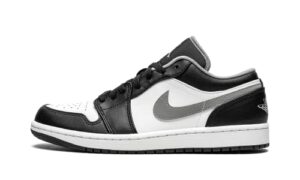 nike men's air jordan 1 low black/particle grey, black/particle grey/white, 12