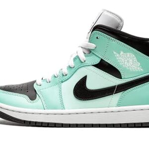 Jordan Womens WMNS Air 1 MID BQ6472 300 Aqua Black - Size 11.5W