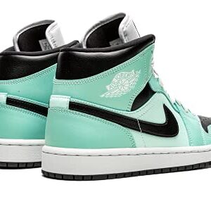 Jordan Womens WMNS Air 1 MID BQ6472 300 Aqua Black - Size 11.5W