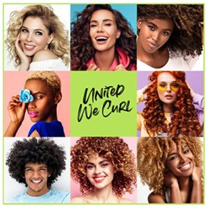 All About Curls 4RM Berry-Go-Round Permanent Hair Color (Prep + Protect Serum & Hair Dye for Curly Hair) - 100% Grey Coverage, Nourished & Radiant Curls