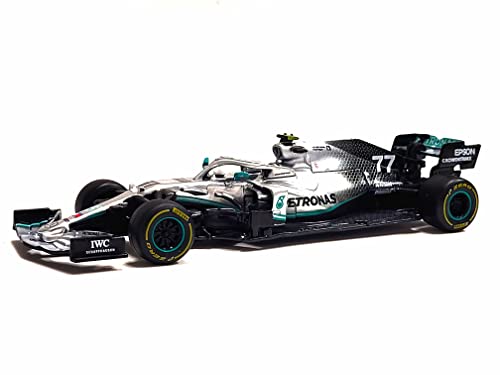 Bburago Mercedes AMG F1 W10 EQ Power F1#77 Valtteri Bottas 2019 1/43 Diecast Model Car 38036