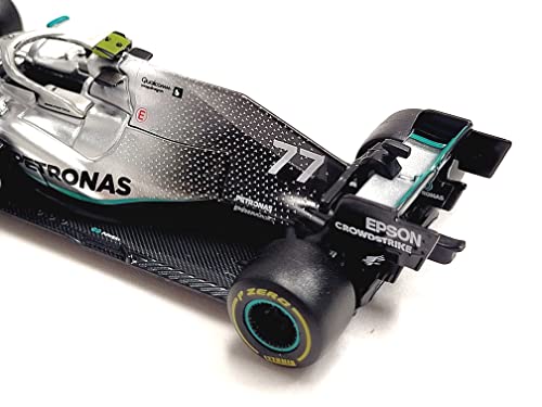 Bburago Mercedes AMG F1 W10 EQ Power F1#77 Valtteri Bottas 2019 1/43 Diecast Model Car 38036