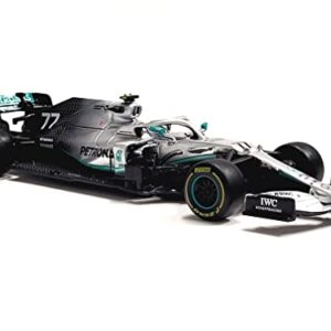 Bburago Mercedes AMG F1 W10 EQ Power F1#77 Valtteri Bottas 2019 1/43 Diecast Model Car 38036