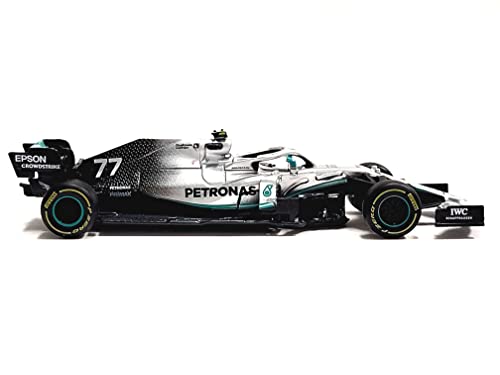 Bburago Mercedes AMG F1 W10 EQ Power F1#77 Valtteri Bottas 2019 1/43 Diecast Model Car 38036