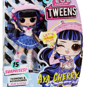 L.O.L. Surprise! Tweens Series 2 Fashion Doll Aya Cherry with 15 Surprises Including Pink Outfit and Accessories for Fashion Toy Girls Ages 3 and up, 6 inch Doll