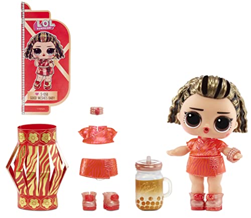 L.O.L. Surprise! Year of The Tiger Doll Good Wishes Baby with 8 Surprises, Lunar New Year Doll, Accessories, Limited Edition Doll