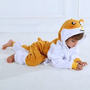 seewavom Unisex Child Plush Onesie One Piece Animal Costume Plush Kigurumi Cosplay Costume Halloween Christmas