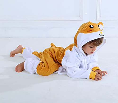 seewavom Unisex Child Plush Onesie One Piece Animal Costume Plush Kigurumi Cosplay Costume Halloween Christmas