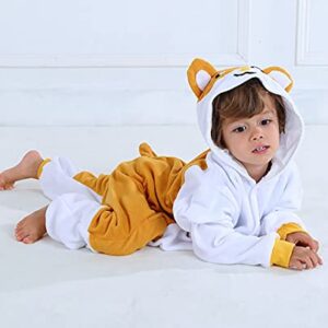 seewavom Unisex Child Plush Onesie One Piece Animal Costume Plush Kigurumi Cosplay Costume Halloween Christmas