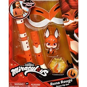 Miraculous: Tales Of Ladybug And Cat Noir Rena Rouge Role Play Set Rena Rouge Costume Kids Fancy Dress Set Mask And Accessories Ladybug Superhero Costumes For Girls And Boys