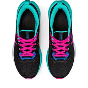 ASICS Women's VERSABLAST 2 Running Shoes, 7.5, Black/Pink GLO