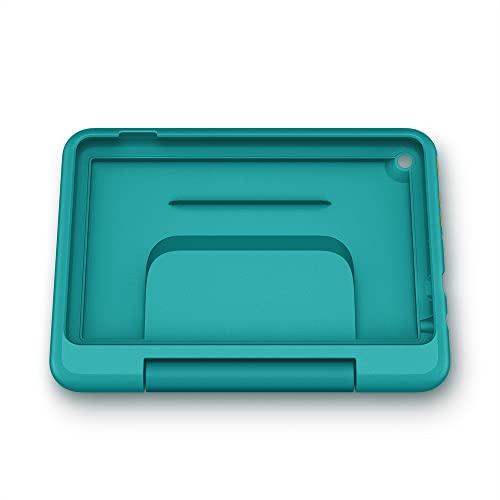 Amazon Kid-Friendly Case for Fire 7 tablet (Only compatible with 12th generation tablet, 2022 release) - Hello Teal