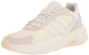 adidas women's ozelle running shoe, cloud white/cloud white/ftwr white, 6