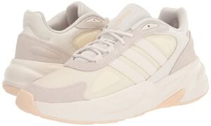 adidas Women's Ozelle Running Shoe, Cloud White/Cloud White/FTWR White, 6