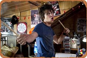 niumowang metal sign - rodrick heffley diary of a wimpy kid tin poster 12 x 8 inches