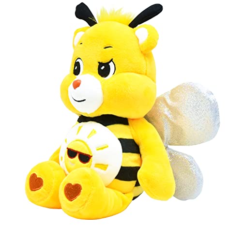 Care Bears Basic Bean Plush Spring Theme- Bee Funshine Bear