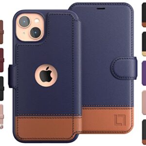 LUPA Legacy iPhone 13 Wallet Case - Case with Card Holder - [Slim + Durable] for Women and Men - iPhone 13 Flip Cell Phone case - Faux Leather - Folio Cover - Desert Sky