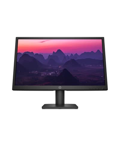 HP V223ve FHD Monitor, 1080p VA Display,75Hz Refresh Rate, 21.5-inch Computer Screen,TÜV certified Low Blue Light Mode, Ergonomic Tilt,3000:1 Contrast Ratio,HDMI & VGA Ports,VESA Mounting (2021),Black