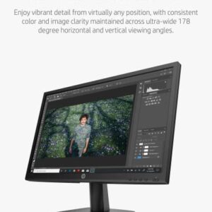 HP V223ve FHD Monitor, 1080p VA Display,75Hz Refresh Rate, 21.5-inch Computer Screen,TÜV certified Low Blue Light Mode, Ergonomic Tilt,3000:1 Contrast Ratio,HDMI & VGA Ports,VESA Mounting (2021),Black