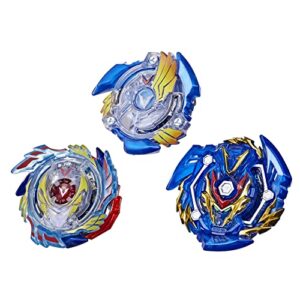 beyblade burst evolution trio valtryek 3-pack - genesis valtryek v3, sword valtryek v5, valtryek v2 attack-type battling game top toys (amazon exclusive)