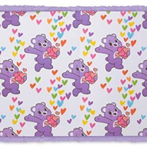 iscream Care Bears Share Bear Lined-Page Lock and Key 8.5" Plush Fur Journal with Mini Spiral Journal