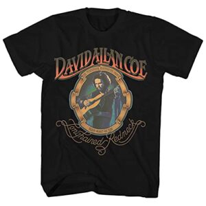 ueestar david-allan-coe shirt for men black short sleeve tshirt cool tees top xx-large