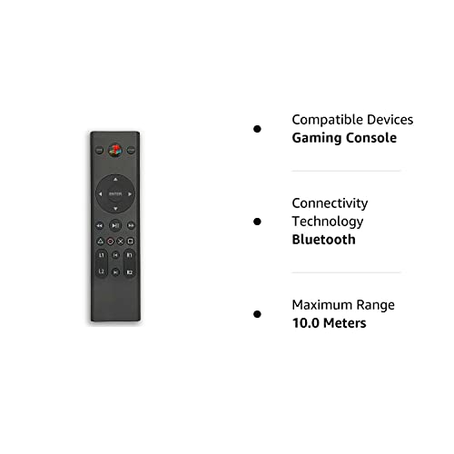 PS5 Accessories Remote for Playstation 5 & Playstation 4 Console, PS5/PS4 Media Remote Control with Bluetooth Enabled, PS4PS5Remote