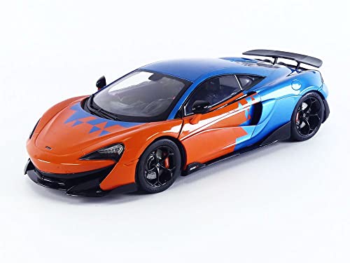 Solido S1804503 1:18 McLaren 600LT F1 Team Tribute Livery 2019 Collectible Miniature car, Multi