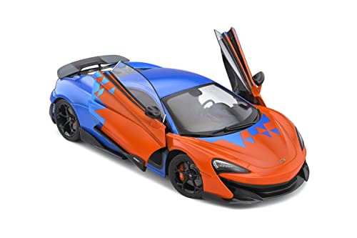 Solido S1804503 1:18 McLaren 600LT F1 Team Tribute Livery 2019 Collectible Miniature car, Multi