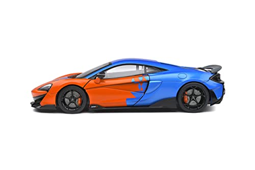 Solido S1804503 1:18 McLaren 600LT F1 Team Tribute Livery 2019 Collectible Miniature car, Multi