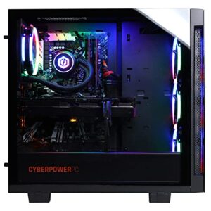 CYBERPOWERPC Gamer Xtreme VR Gaming PC, Intel Core i9-12900KF 3.2GHz, GeForce RTX 3070 8GB, 16GB DDR4, 1TB NVMe PCIe SSD, WiFi & Win 11 Home (GXiVR8080A28), Black