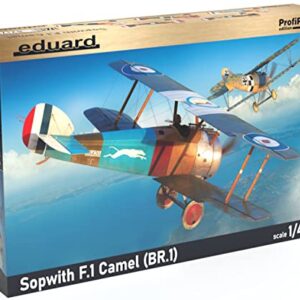 Eduard EDU82171 1/48 Profile Pack British Air Force Soppy F.1 Camel, BR.1 Engine, Plastic Model