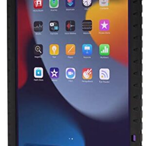 Veamor iPad Mini 6 Case Cover, Anti Slip Silicone Flexible Rubber Protective Bumper for Apple iPad Mini 6th Gen 8.3 Inch 2021, Kids Friendly/Drop Proof/Shockproof (Black)