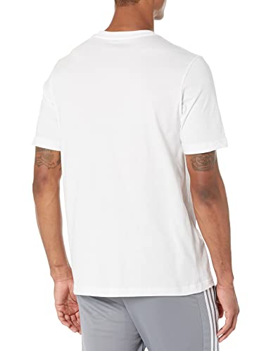 adidas Men's Essentials Camouflage Printed Tee, White, Medium