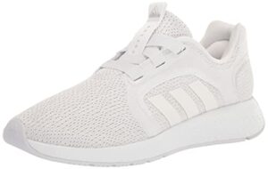 adidas women's edge lux 5 running shoe, white/zero metallic/grey one, 7.5