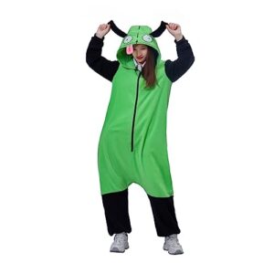 invader cosplay zim costume unisex onesie pajamas christmas costume