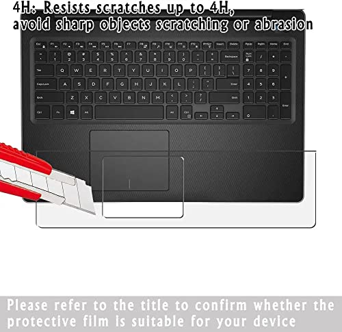 Vaxson 2-Pack Clear Protector Film, compatible with Dell Mobile Precision 5000 5760 17" Laptop Keyboard Touchpad Trackpad Skin Sticker [Not Screen Protectors ]