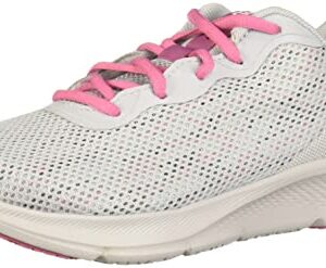 Under Armour Women's Shadow --Running Shoe, (104) Halo Gray/Halo Gray/Pace Pink, 8.5