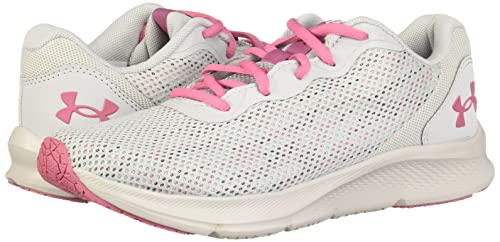 Under Armour Women's Shadow --Running Shoe, (104) Halo Gray/Halo Gray/Pace Pink, 8.5