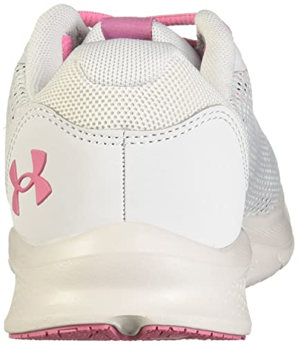 Under Armour Women's Shadow --Running Shoe, (104) Halo Gray/Halo Gray/Pace Pink, 8.5